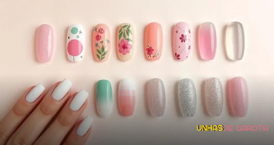 8 Ideias de Unhas Simples Decoradas para Arrasar