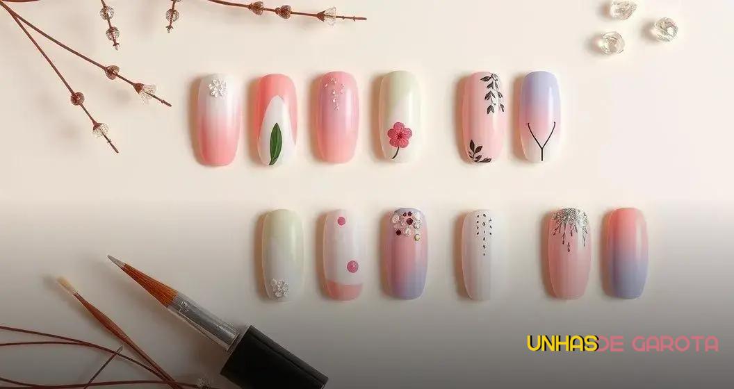8 Ideias de Unhas Simples Decoradas para Arrasar